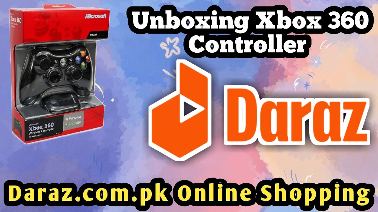 Xbox 360 Wired Controller Unboxing Daraz.Pk | Urdu/Hindi 2023 - YouTube