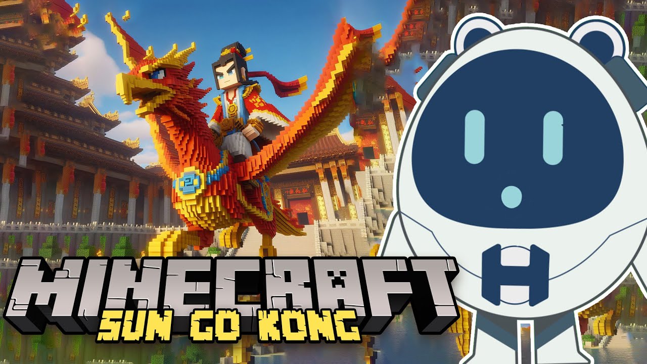 MINECRAFT TAPI AKU MENJADI SUN GO KONG | MINECRAFT INDONESIA - YouTube
