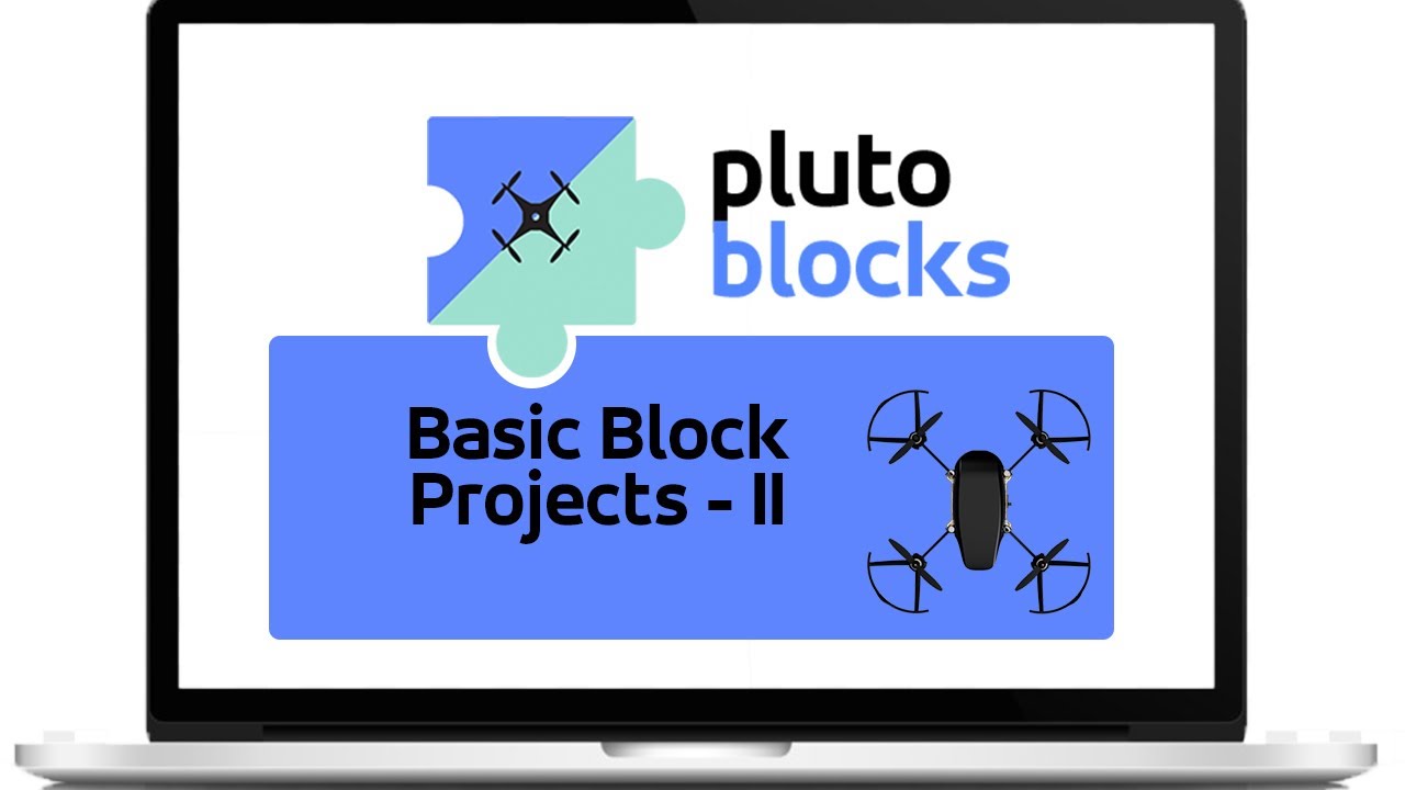 Drone Programming Using Pluto Blocks: Basic Projects - II - YouTube