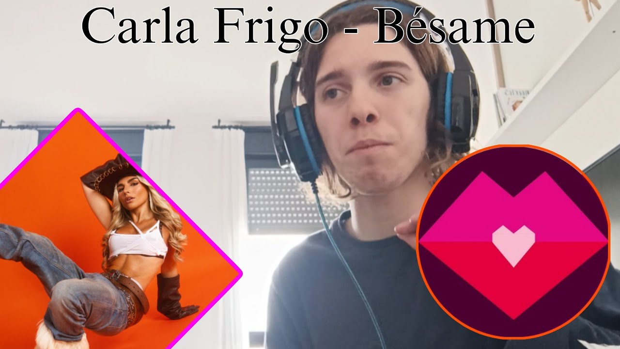 Reacción: Carla Frigo - Benidorm Fest 2025 - YouTube