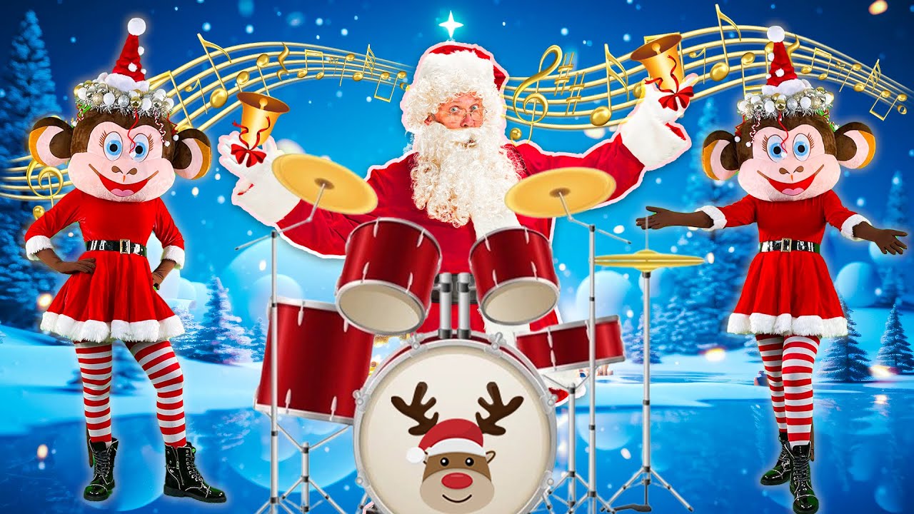 Santa Music Man | Christmas Brain Breaks | Christmas Kids Songs - YouTube
