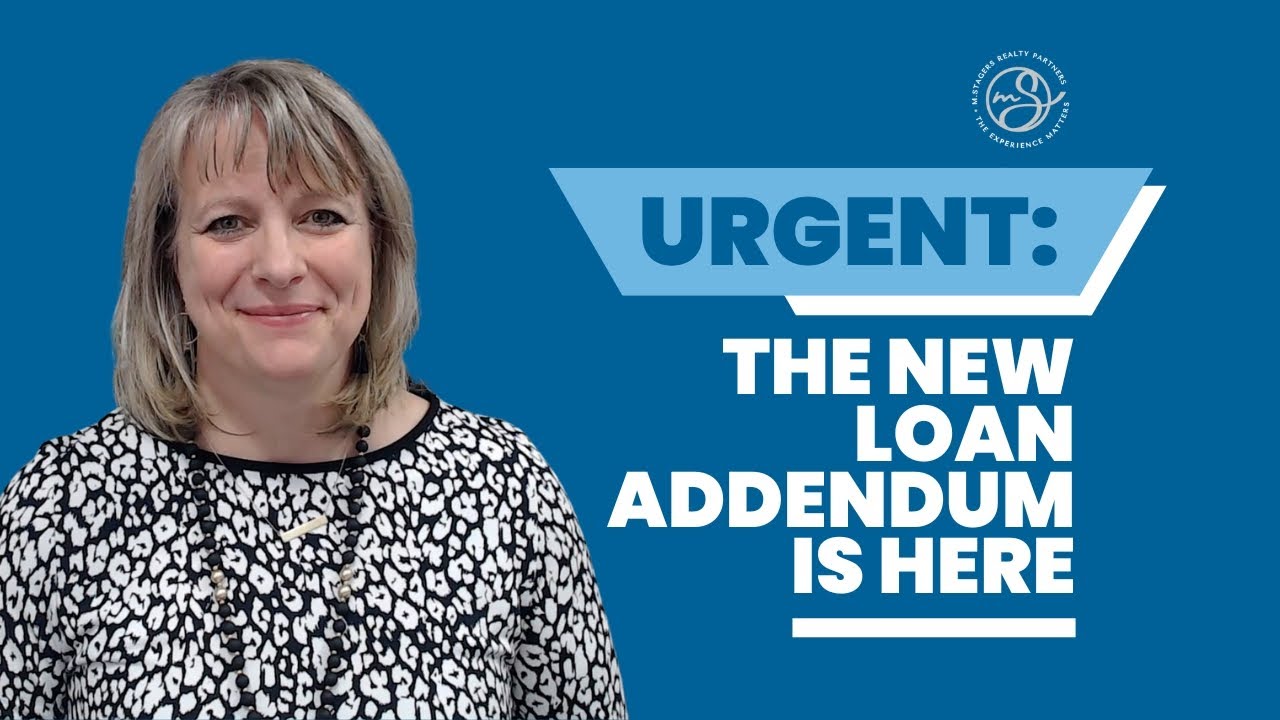 You Need To See This New Loan Addendum - YouTube