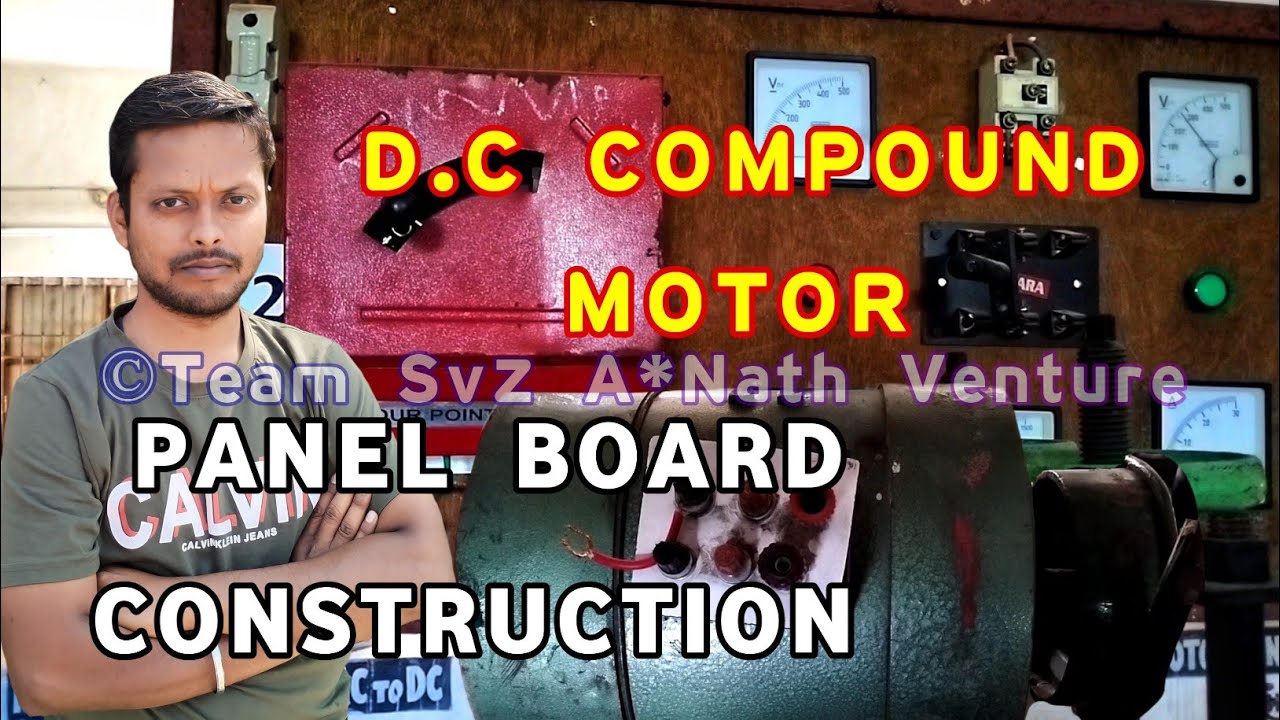 Pannel Board Construction | How To Study Pannel Board For DC Compound ...