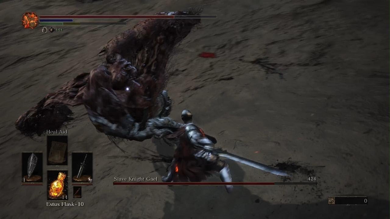 Slave Knight gets destroyed - YouTube