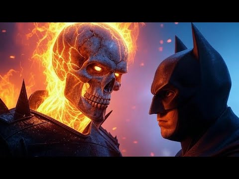 Batman vs. Ghost Rider: Can the Dark Knight Survive Hellfire?#batman # ...