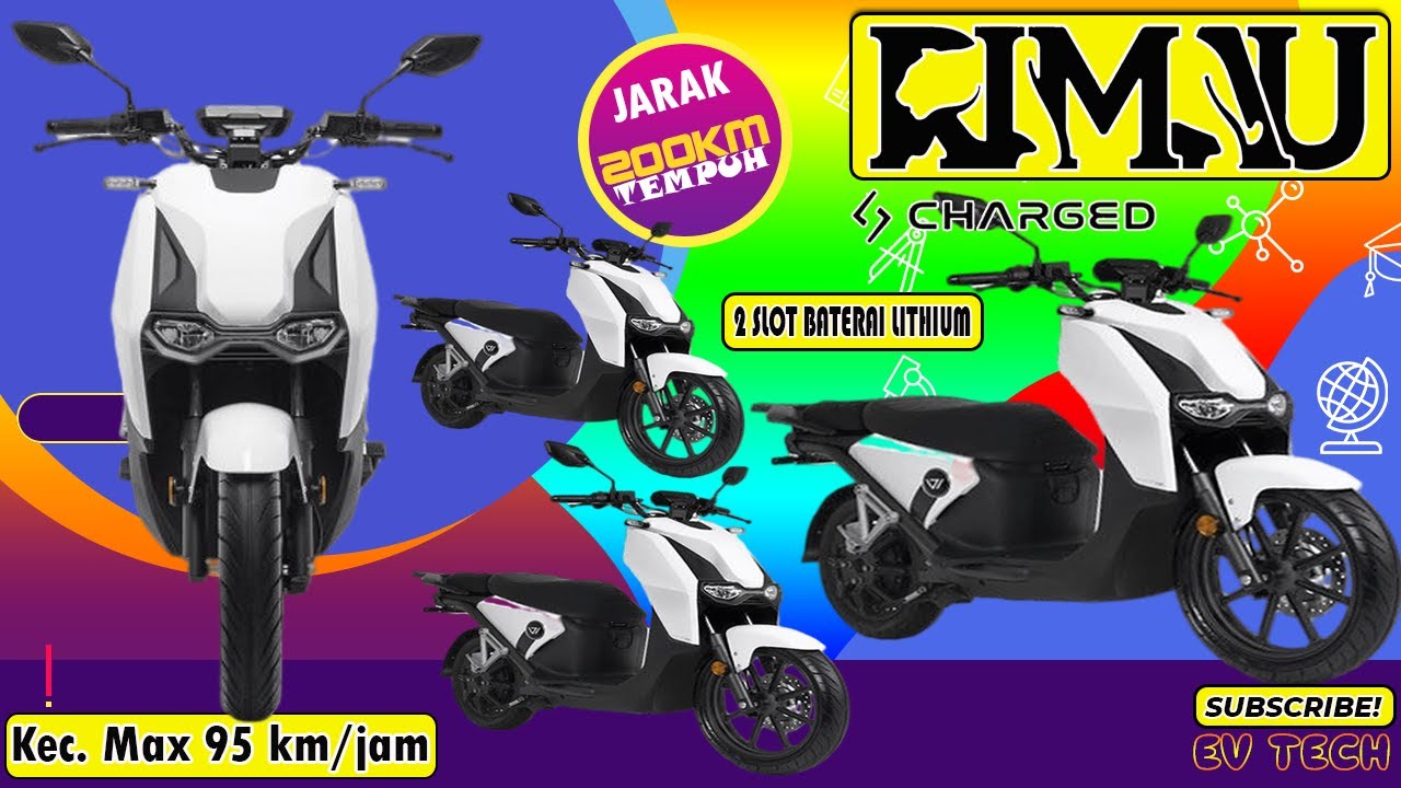 CHARGED RIMAU - MOTOR LISTRIK Partner Resmi Ducati Corse MotoGP | EV ...