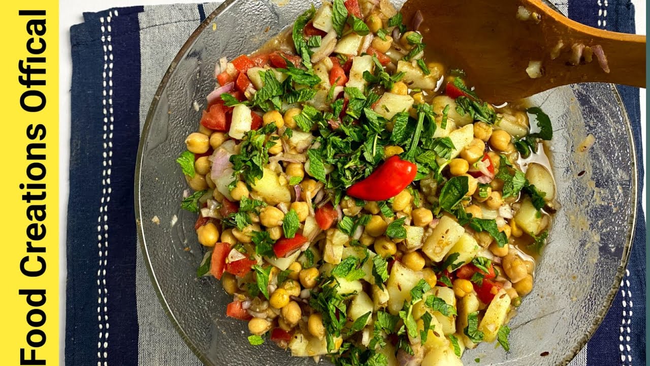 Aloo Cholay Chana Chaat Recipe || Chana Chaat || Iftar Special ...