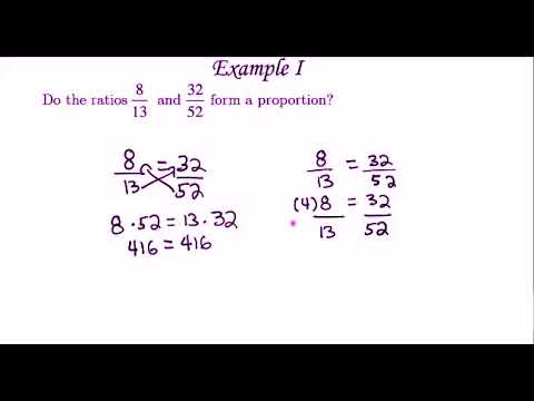Proportion and Ratios - YouTube