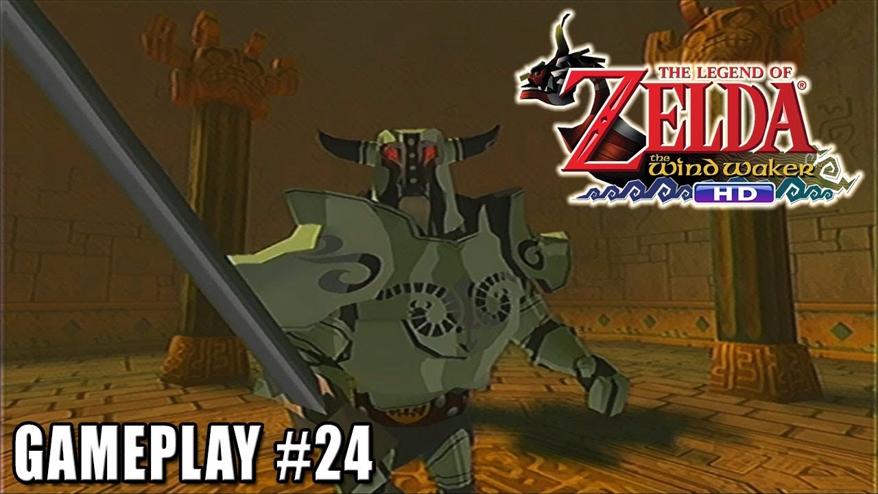 Zelda: Wind Waker HD | Wii U | Gameplay #24 | Darknut - YouTube