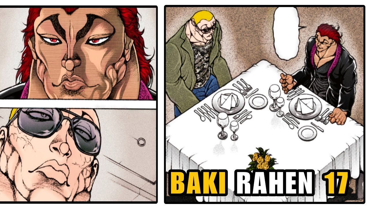 YUJIRO AND JACK HAVE A FATHER AND SON DINNER - BAKI RAHEN 17 - YouTube