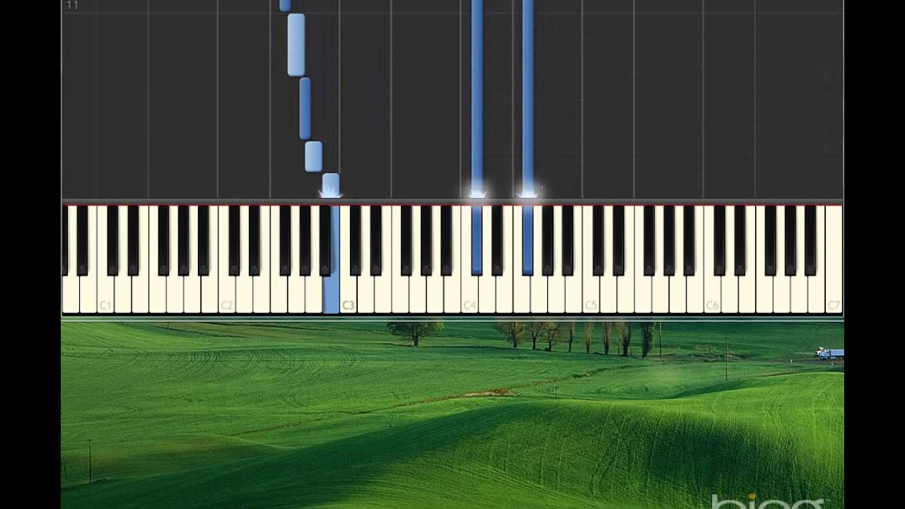 Ten short piano pieces, No 1, Recitative [Piano tutorial by Synthesia ...