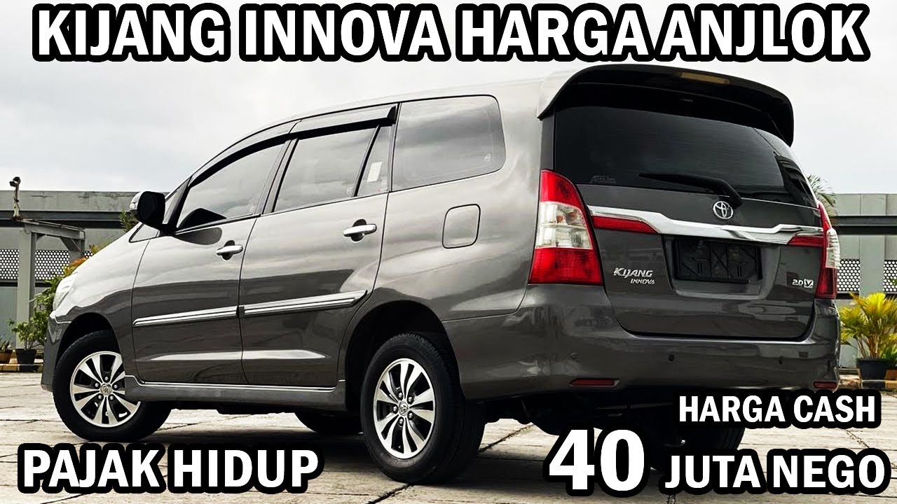 HARGA MOBIL BEKAS KIJANG INNOVA TAHUN 2005 - 2009 - YouTube