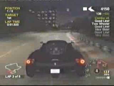 Platinum Medal - Xbox PGR2 Arcade Street Race 20 - YouTube