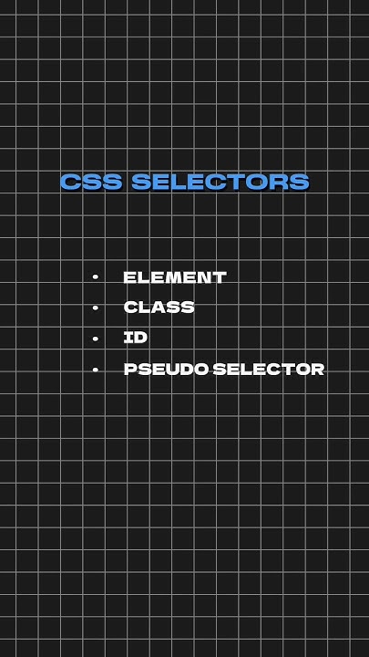 CSS selector & Element selector 💻#programming #javascript #css #html # ...