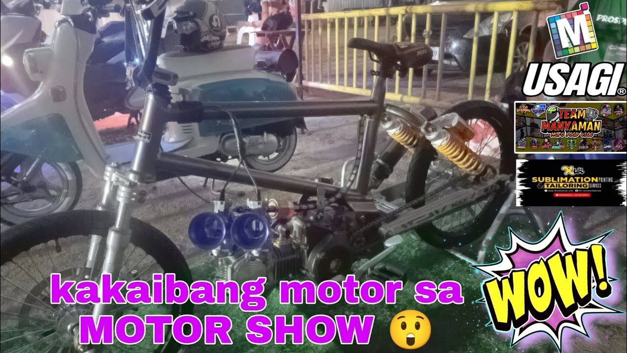 kakaibang motor sa MOTOR SHOW😲😱👍 - YouTube