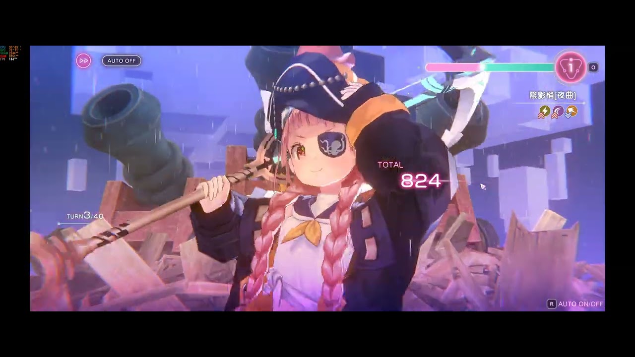 【緋染天空】鐘樓Hell模式 - 32F（梢） - 雷waki - 4T ＃【heaven burns red】【ヘブバン】 - YouTube