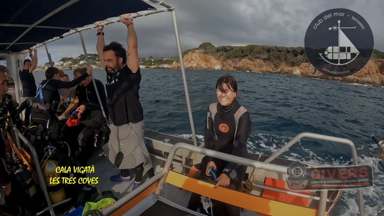 2025 05 10 IMMERSIÓ LES TRES COVES CALA VIGATÀ - YouTube