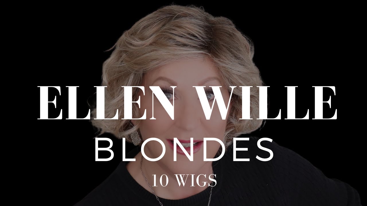 Ellen Wille BLONDE colors | 10 WIG SHOWCASE | Wig Chat and discussion ...