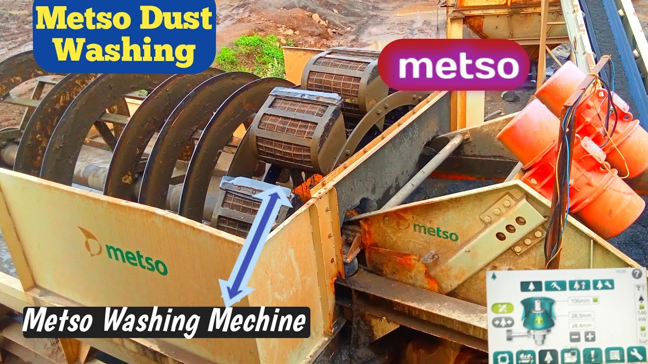 Metso Sand Washing Plant - YouTube