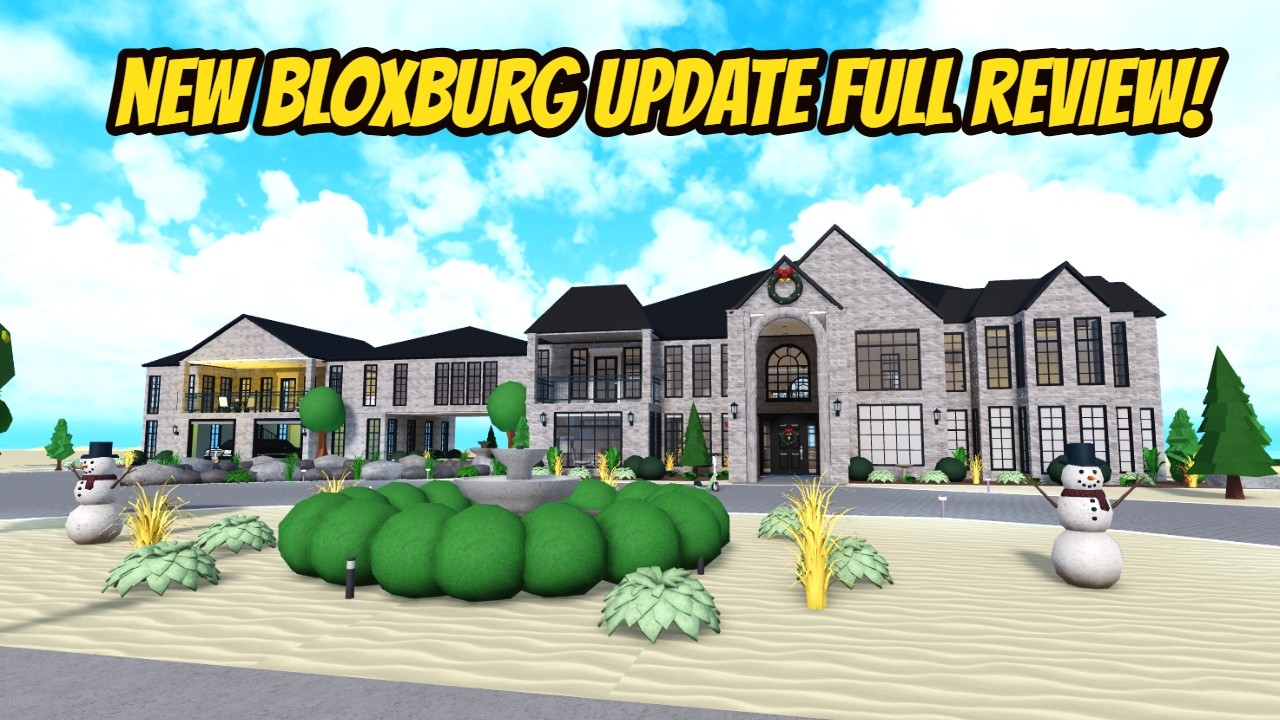 *NEW* Bloxburg MAP REVAMP UPDATE Full Review - Roblox - YouTube