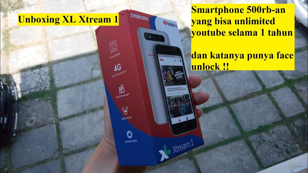 Unboxing XL Xtream 1 ( Evercoss S45 ) - YouTube