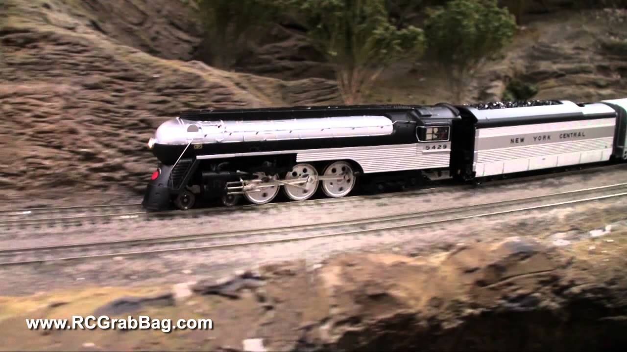 MTH NYC Empire State Express Streamlined Hudson in HO - YouTube