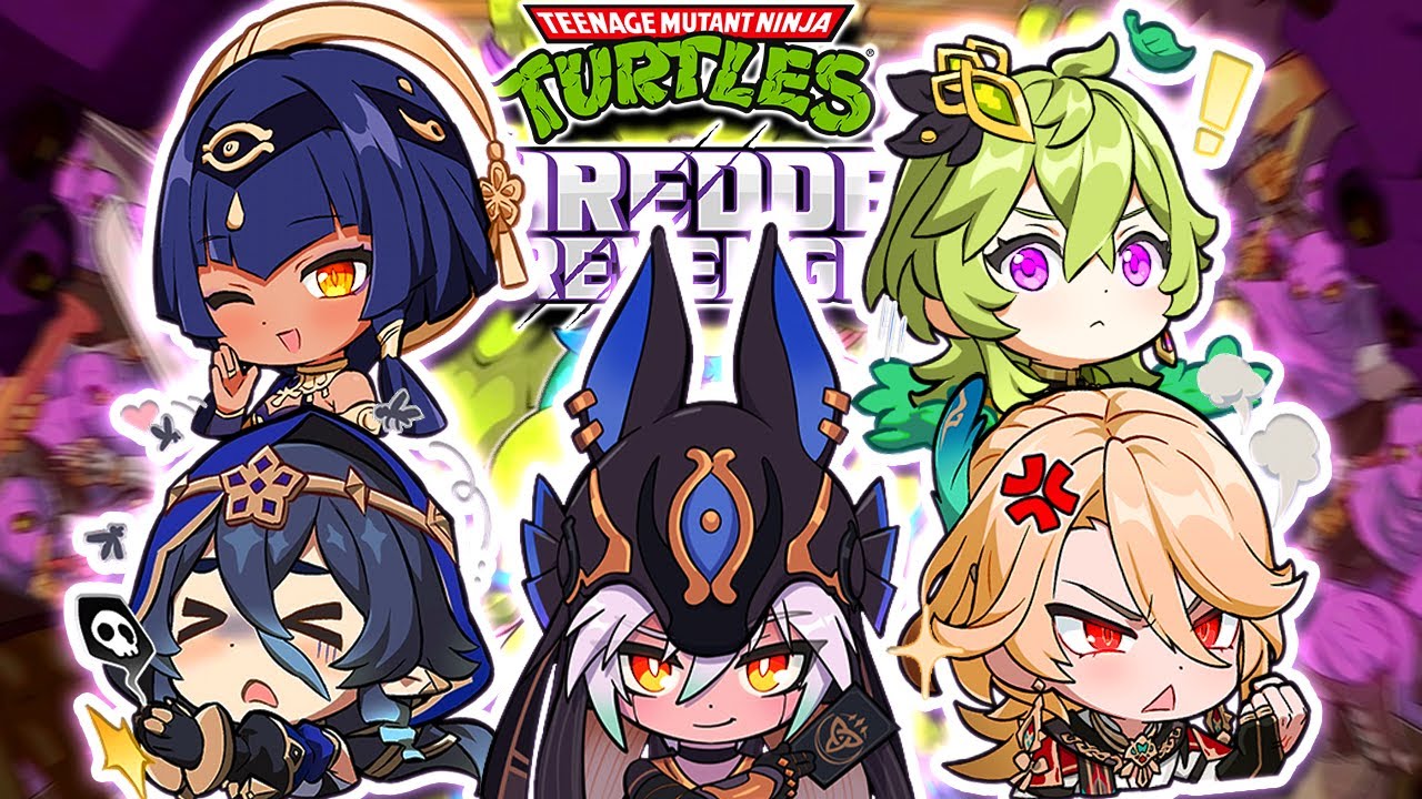 CY YU & THE SUMERU’S VA CREW BEAT SHREDDER | TMNT Shredder's Revenge ...