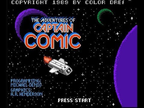 Первый раз в The Adventures of Captain Comic + Werewolf + Soulbrain ...