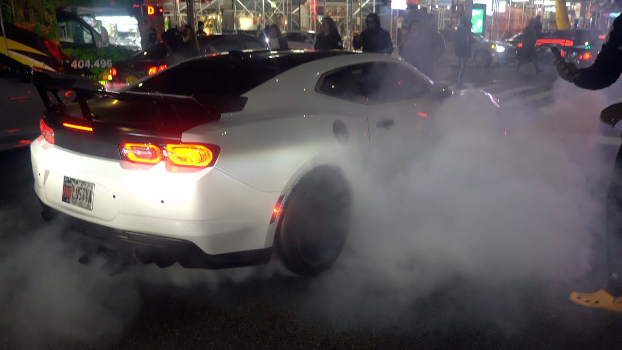 NYC TIMES SQUARE TAKEOVER CAR SHOW !!! - YouTube