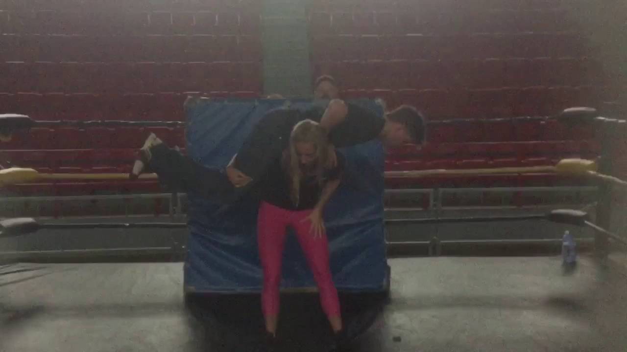 Chelsea Green stunt work - YouTube