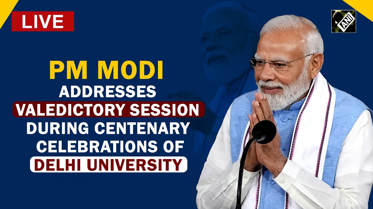 PM Modi addresses valedictory session during centenary celebrations of ...