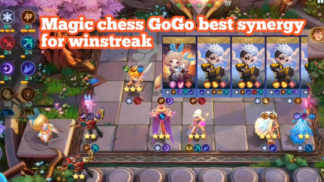 Magic chess GoGo best synergy for rank push - YouTube