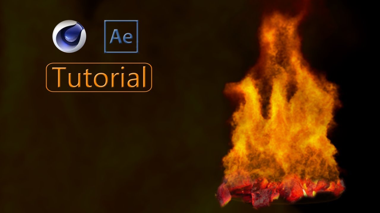 Make Fire in Cinema 4D and After effect [ Tutorial ] - YouTube