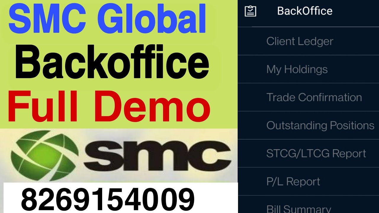 smc global backoffice Full Demo | SMC ACE app backoffice full demo ...