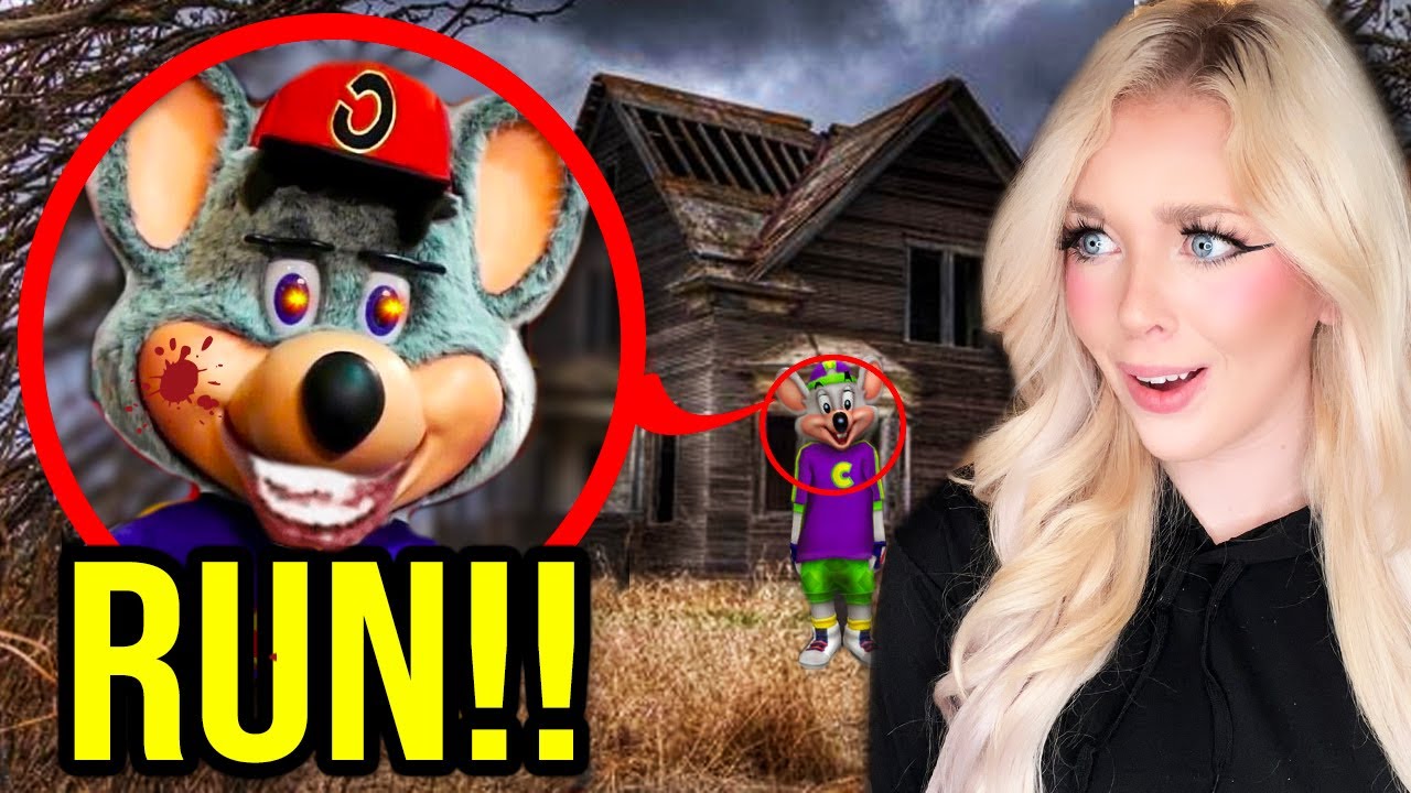 If you see CHUCK E CHEESE.EXE Outside your house, RUN AWAY FAST!! - YouTube