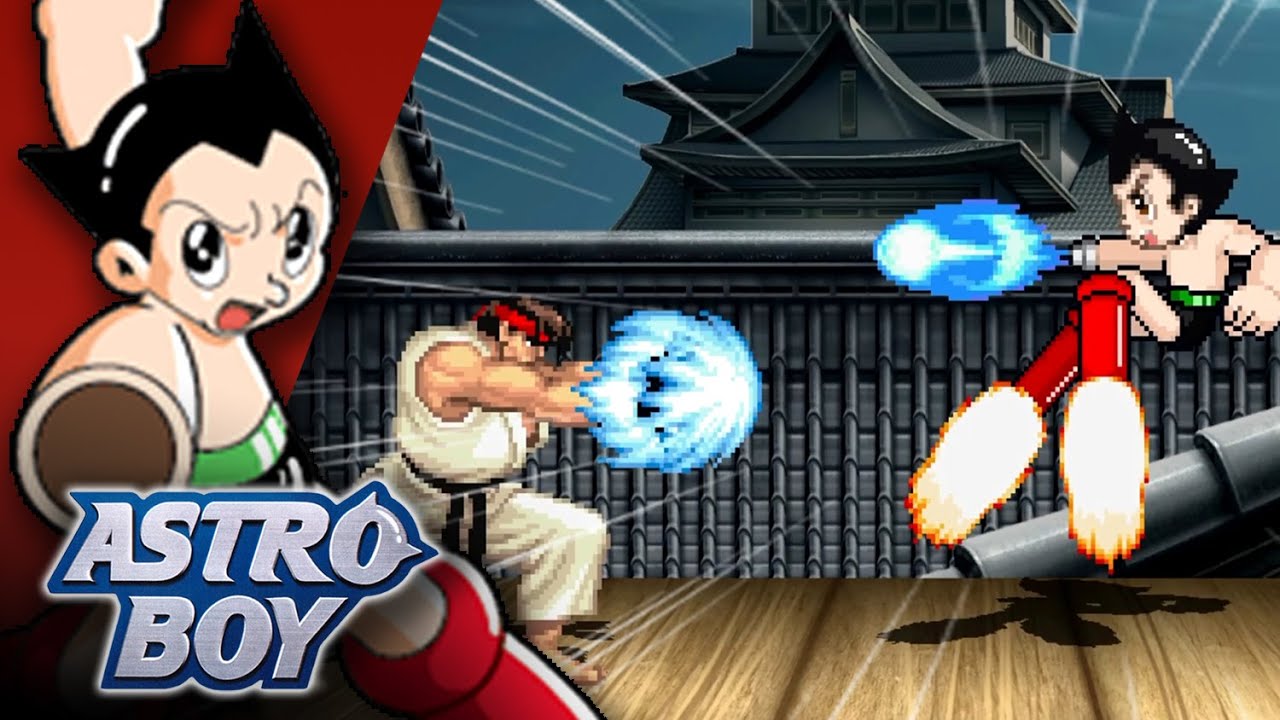 Astro Boy vs Ryu - Highest Level Amazing Fight! [ REQUEST ] - YouTube