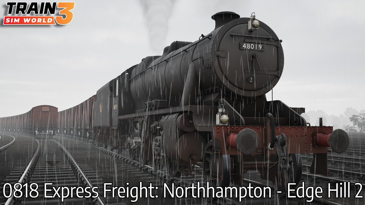 0818 Express Freight: Northhampton - Edge Hill 2 - Spirit of Steam ...