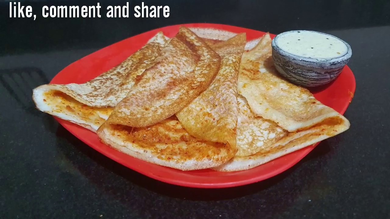 Recipe 28 : Masala Dosa/Mysore Masala Dosa/HOTEL style Dosa/Karnataka ...