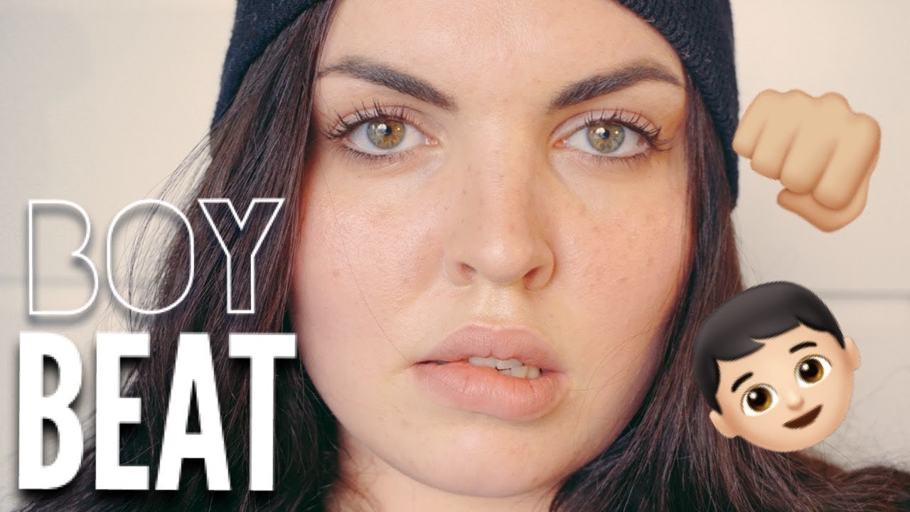 PRETTY BOY BEAT 💁‍♂️ Natural Glowing Makeup w/ Faux Freckles - YouTube