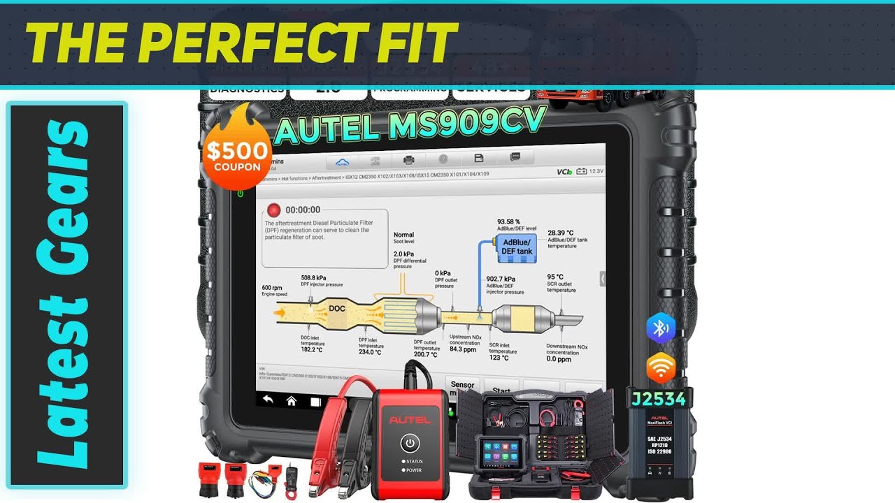 Revolutionizing Heavy Truck Diagnostics with Autel MS909CV - In-depth ...