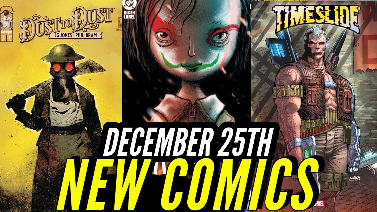 NEW COMIC BOOKS RELEASING DECEMBER 25TH 2024 DC MARVEL COMICS PREVIEWS ...