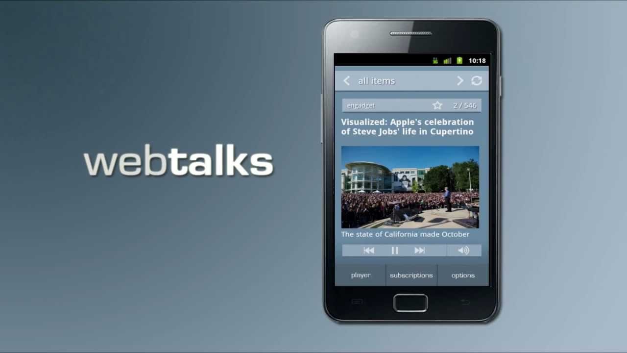 WebTalks (Android app) - YouTube