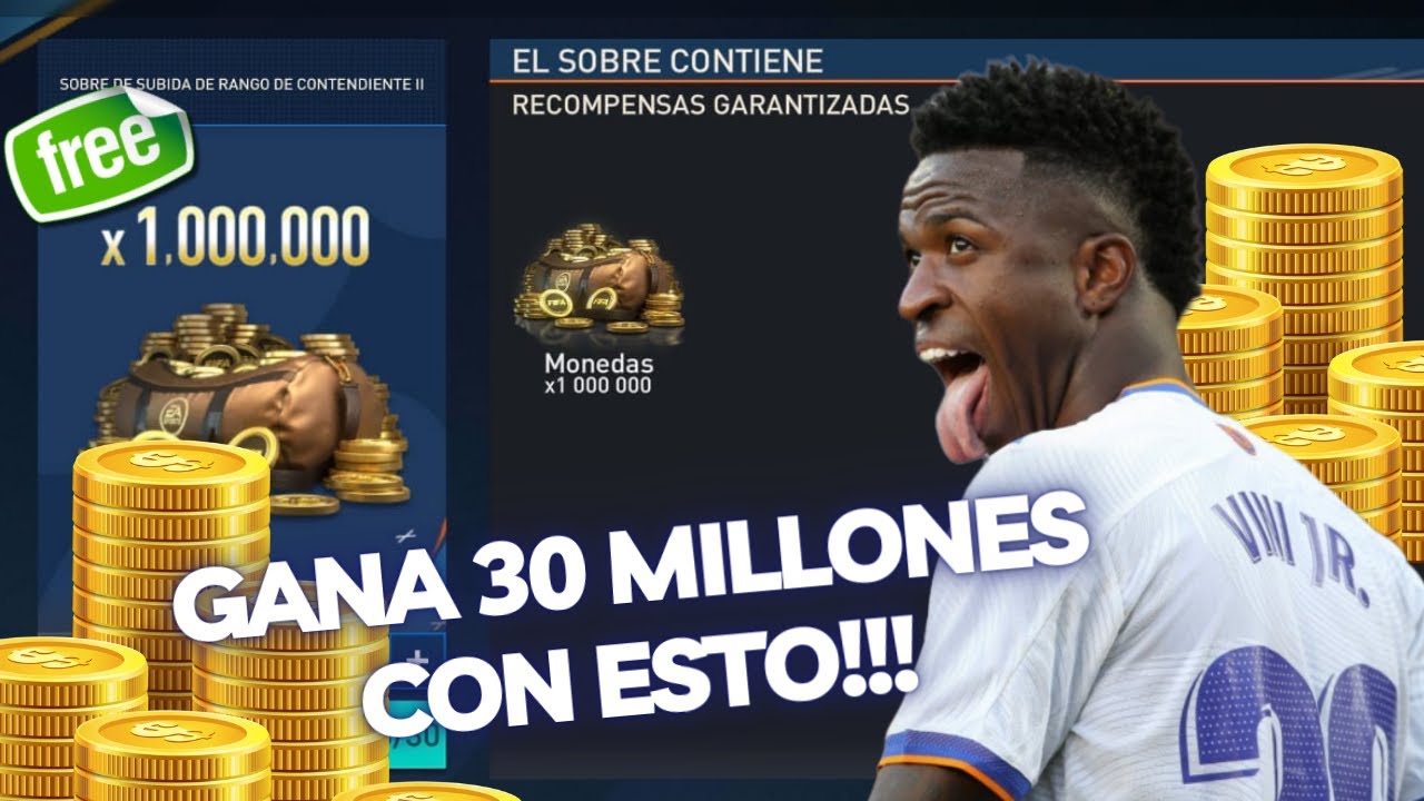 GANA 30 MILLONES ASI DE RÁPIDO EN FIFA MOBILE 🥵⚠️ - YouTube