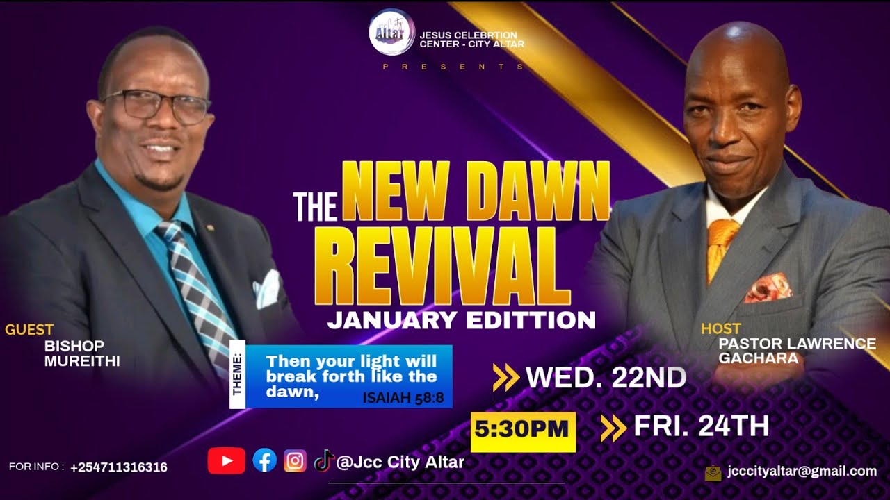 THE POWER OF GOD - BISHOP MUREITHI|| REVIVAL DAY 1|| 22nd JAN 2025 ...