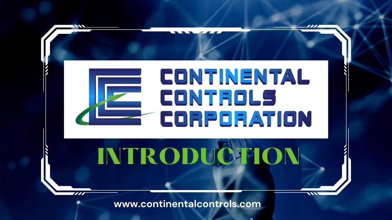 Continental Controls Introduction 2024 - YouTube