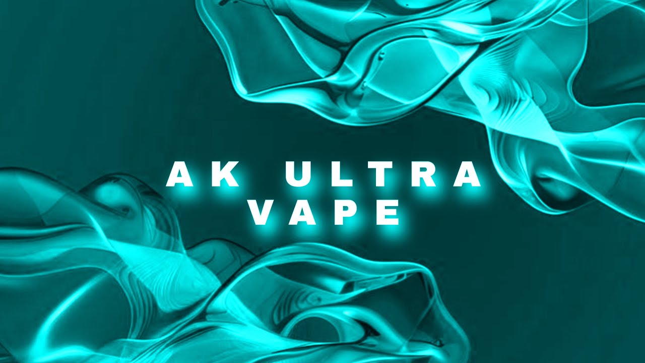 AK ULTRA VAPE 15K PUFF UNBOXING - YouTube