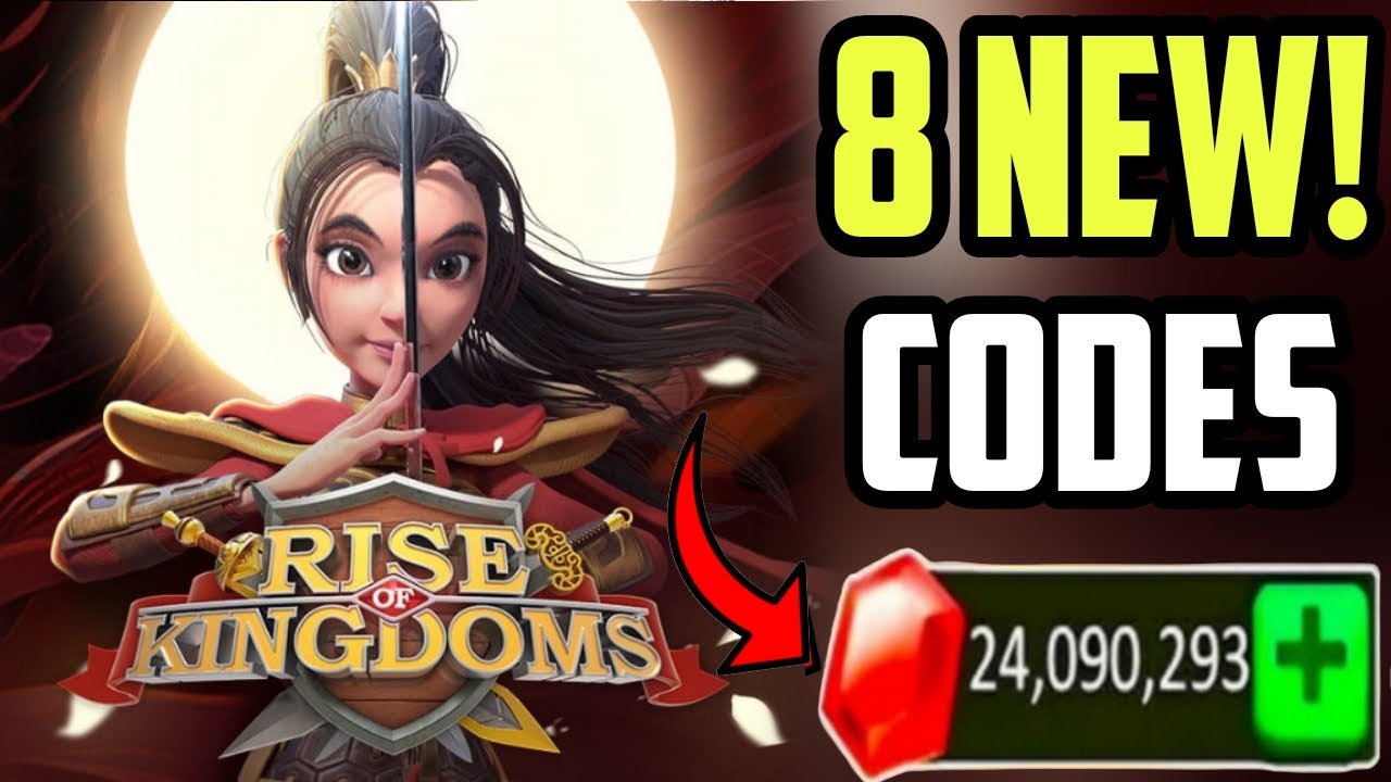 UPDATE⚡RISE OF KINGDOMS CODES MAY 2025 - RISE OF KINGDOMS REDEEM CODES 2025 - CODE ROK - YouTube