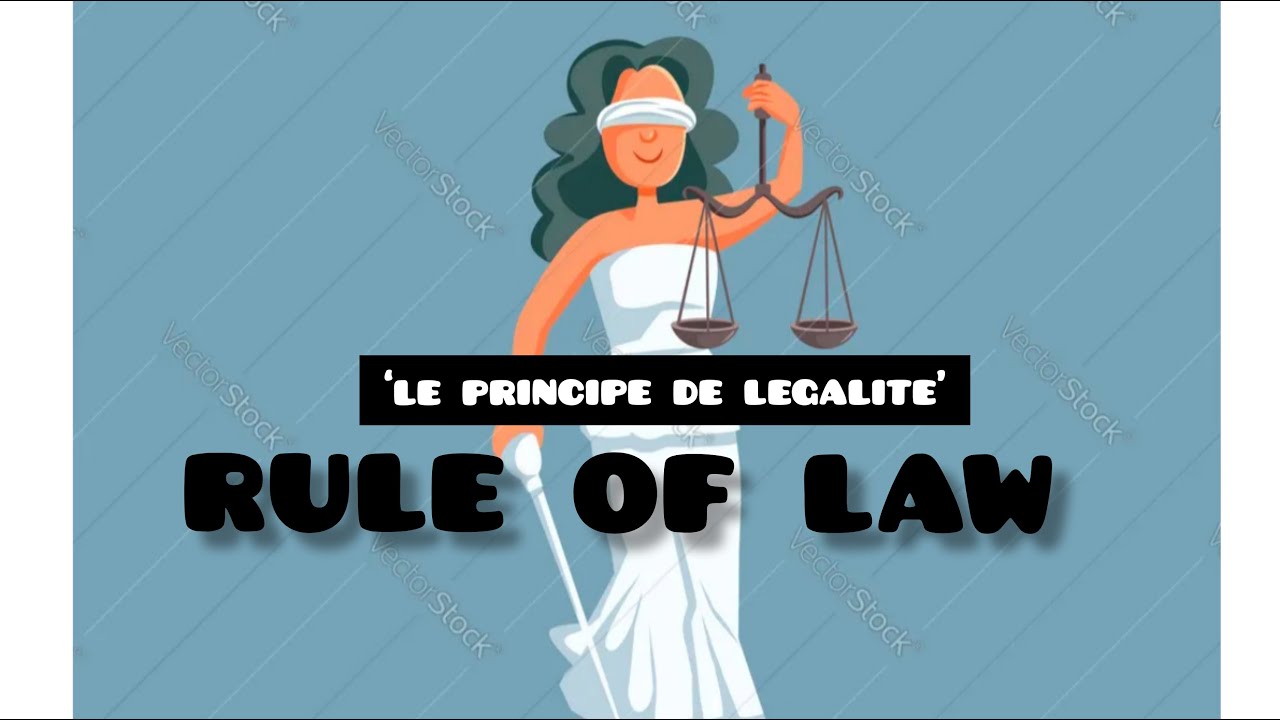 Rule of law || le Principe De legalite || Administrative law||UGC NET ...