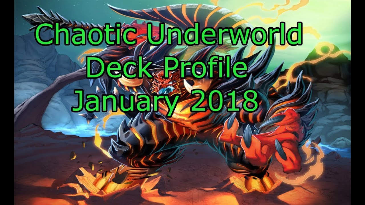 Chaotic Underworld Firepower Deck Profile January 2018 - YouTube