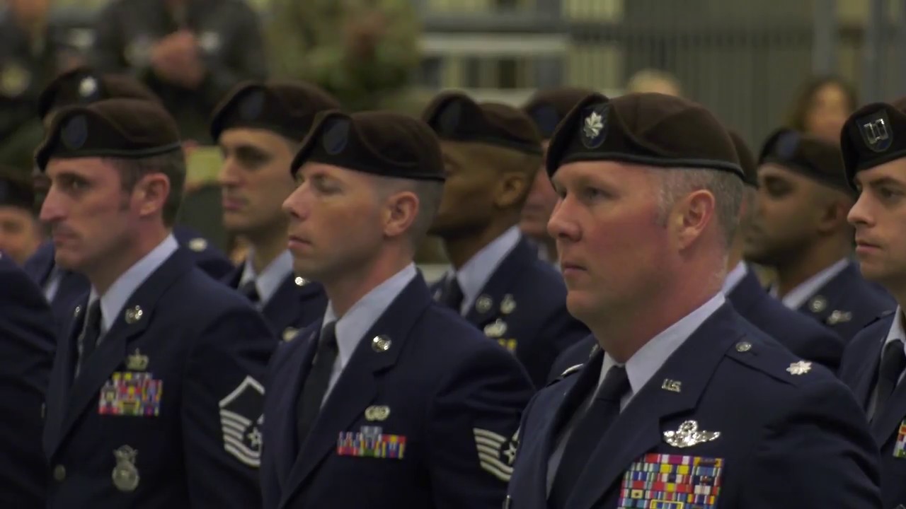 Combat Aviation Advisors BROWN BERET Ceremony At AFSOC Air Force